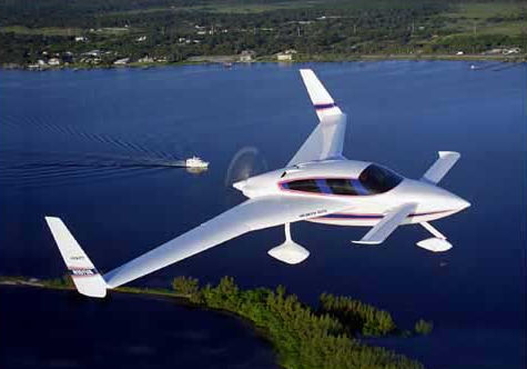 4-seater private plane - SE - Velocity - single-engine / 4-stroke ...