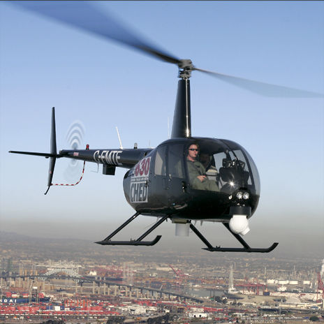 Two-seater helicopter - R44 Raven II Newscopter - ROBINSON - utility ...