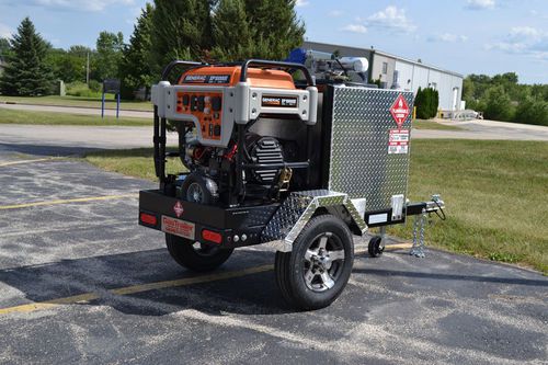Towed fuel cart - 110 Pro - Gas Trailer - for airport