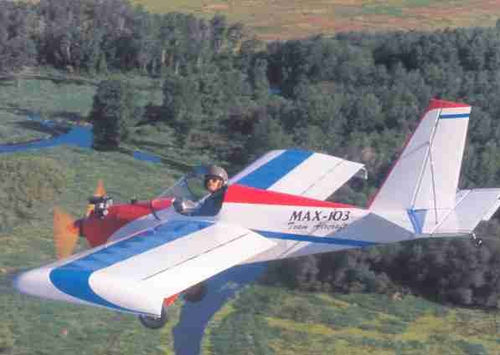Single-seat ULM - 1030F Max-103 - Team Mini-Max LLC - 2-stroke engine ...