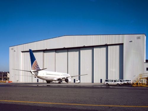 Aircraft hangar - 54 - Heavy Structures - open / for airport