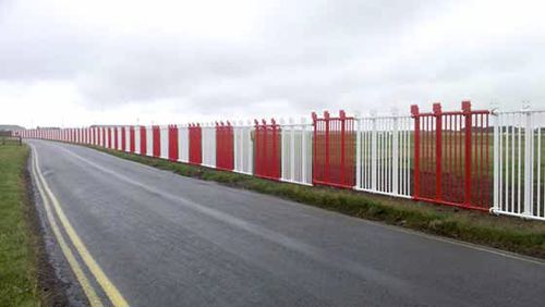 Frangible fence - CEL Aviation - for airport / composite / security