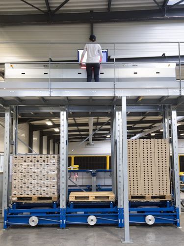 Electric order-picker - Glidepath - horizontal / high-level