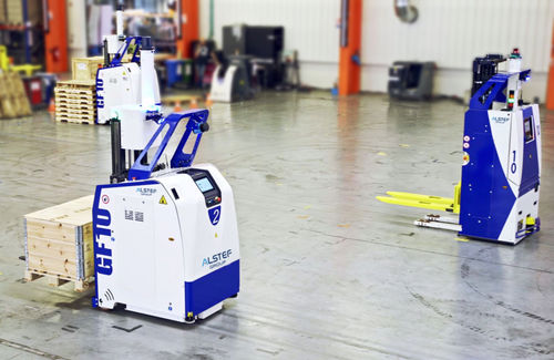 Electric forklift - GF series - Glidepath - AGV / compact / counterbalanced