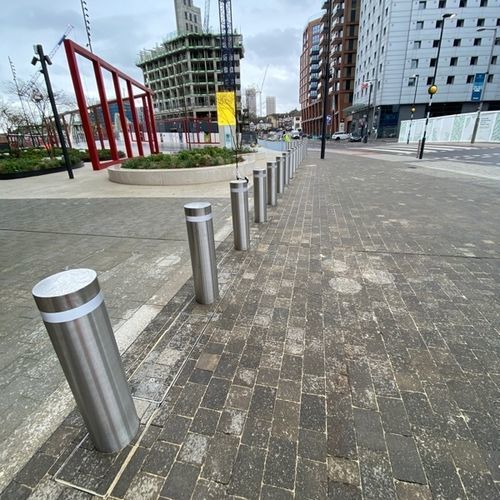Fixed bollard - 30 - Securiscape - for airport