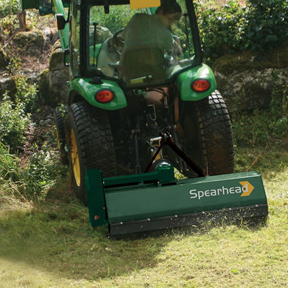 Tractor-mounted mower - SNIPER HD OFFSET series - Spearhead Machinery ...
