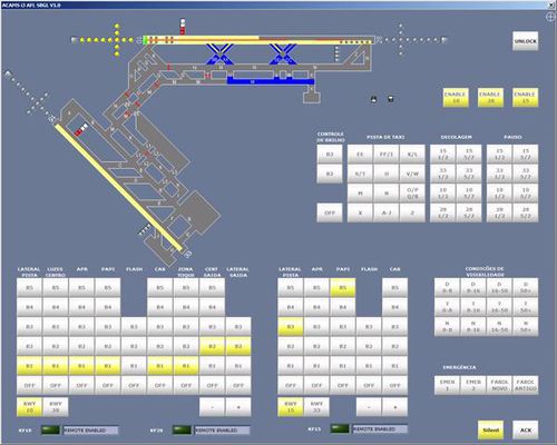 Control software - ALCMS - ACAMS - monitoring / for aeronautics / for ...