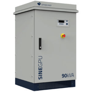 Fixed ground power unit - Sinepower - runway / for aircraft / 180 kVA