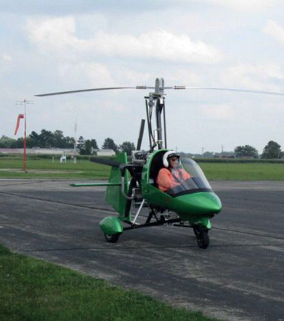 Single-seat gyrocopter - G1sE Genesis Sport - Aviomania Aircraft - 2 ...
