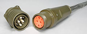 Data connector - Class L - Amphenol Aerospace - for aircraft / Socket ...