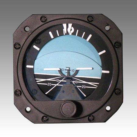 Analog attitude indicator - 5000E series - Sigma Tek, Inc. - illuminated