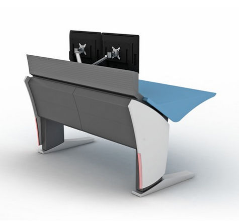 Individual ATC console - INFI™ - Pyrotech workspace - straight / with ...