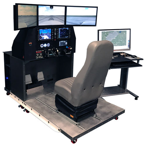 Aircraft simulator - GTX - Precision Flight Controls - training / cockpit
