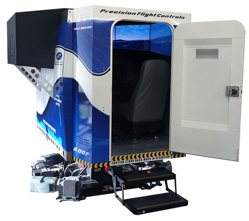 Aircraft simulator - MFD 6DOF™ - Precision Flight Controls - training / cockpit
