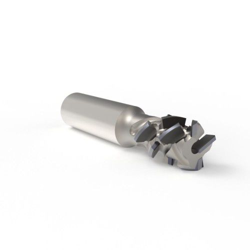 Cylindrical milling cutter - Mach 2 54° Neg - CRUING - PCD / steel ...