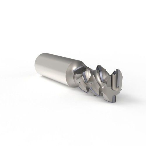 Cylindrical milling cutter - Mach 2 45° Pos - CRUING - PCD / steel ...