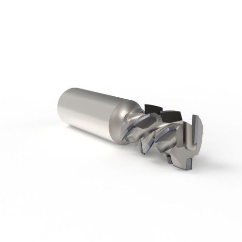 Cylindrical milling cutter - Mach 2 45° Neg - CRUING - PCD / steel ...