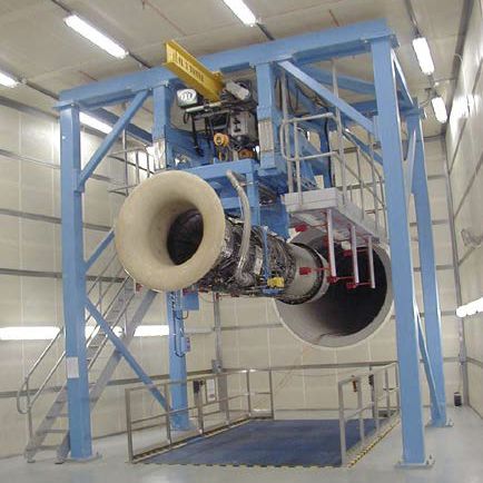 Burst testing test bench - AEROTEST LIMITED - noise / vibration / engine