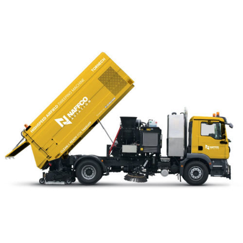 Airport runway sweeper - TORNECH series - NAFFCO - ride-on / electric