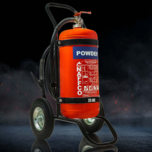 Dry powder fire extinguisher - ABC- DCP - NAFFCO - for aircraft / wheel ...