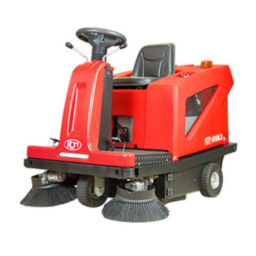 Airport sweeper - ATOM series - RCM - ride-on / compact / vacuum