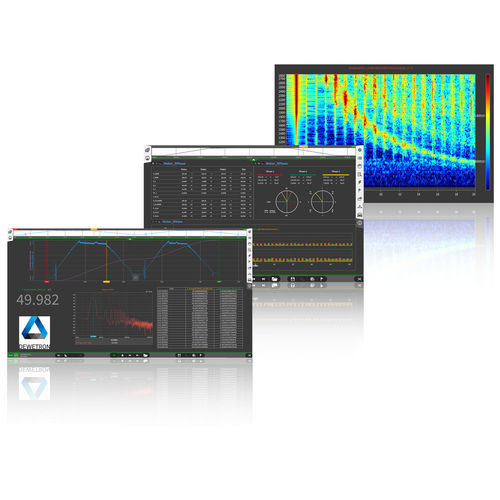 Measurement software - OXYGEN - DEWETRON GMBH - data display systems ...