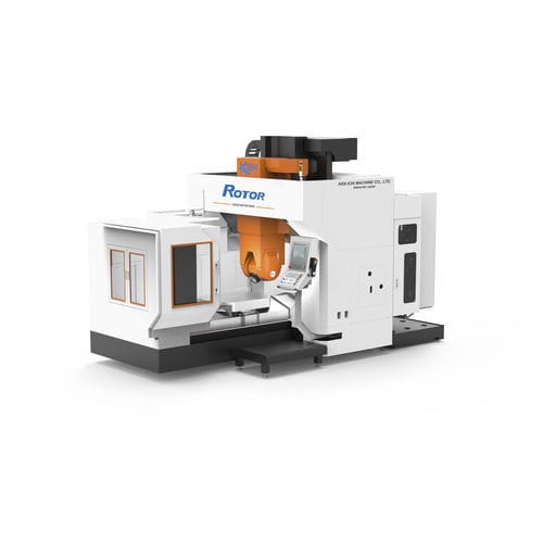 5-axis machining center - Rotor series - KEN ICHI MACHINE CO., LTD - vertical / for aeronautics ...