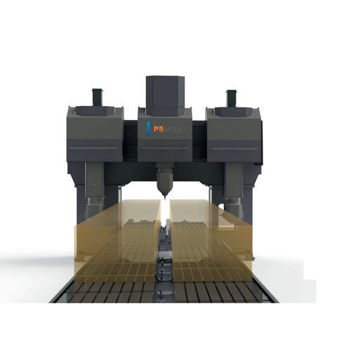 5-axis machining center - P5MILL Dual - BERTSCHE MACHINE TOOLS - vertical / for aeronautics / CNC