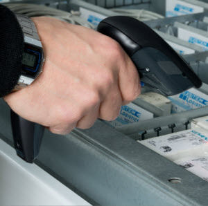 Portable barcode reader - MODULA - 2D / 1D / for cargo