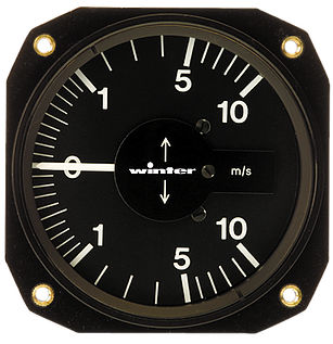 Analog variometer - 5361 - Winter - for aircraft