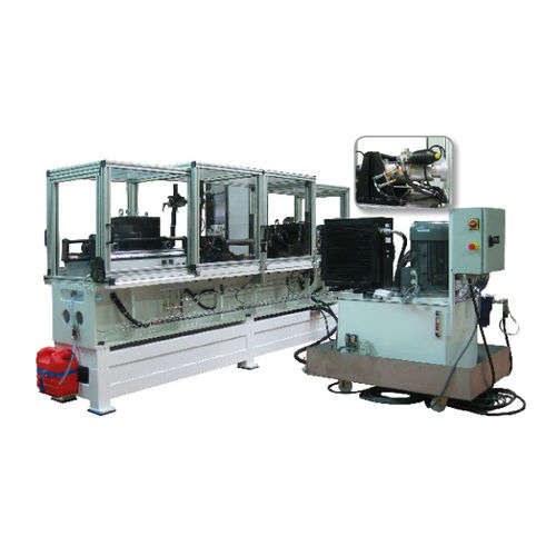 Fatigue test bench - Lefort SAS - motor / material / hydraulic
