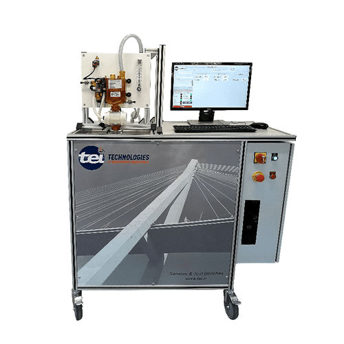 Flow test bench - B013 - TEI - for valve / hydraulic / automatic