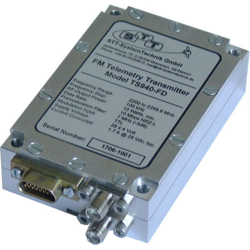 S-band video transmitter - TS900 - STT-System Technik - for aircraft