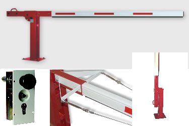 Protective barrier - TGO BMEH - TGO - boom / manual / pedestrian