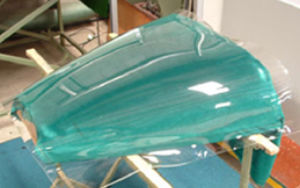 Airliner aircraft windshield - Aero Plastics & Structures - for light aircraft
