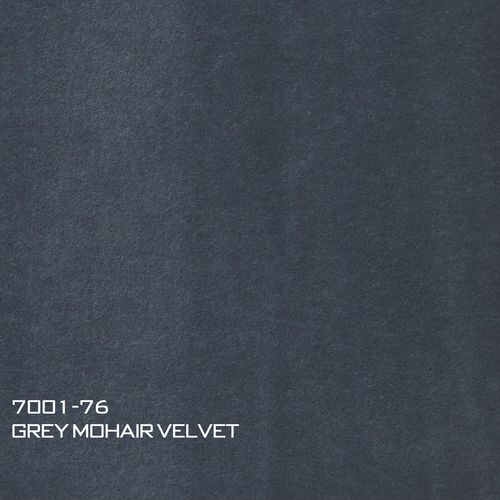 Seat fabric for aircraft upholstery - 7001-76 Grey Mohair Velvet ...