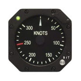 Aircraft airspeed indicator - Aerosonic LLC - analog / TSO