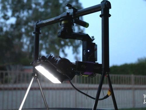 LED searchlight - FlyCam UAV - for drones