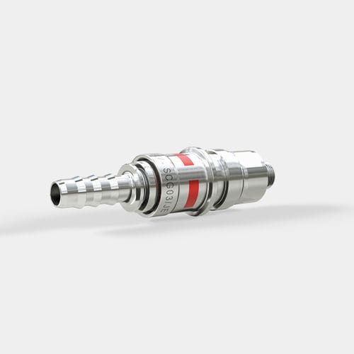 Quick coupling - SCG series - STÄUBLI Connectors - straight / for oil ...