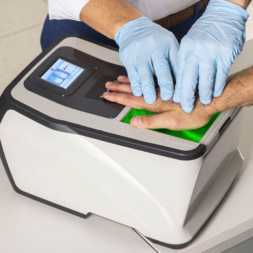 Palm fingerprint scanner - CS1000q - Thales - Cybersecurity & Digital ...