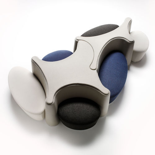 Modular sofa - DNA 6 - Altek Italia Design Srl - for airport / compact ...