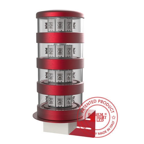 Obstacle light - BGL-L8645D series - Baglem Srl - for airport / LED / red