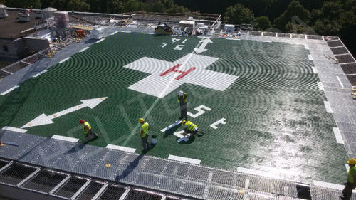 Offshore helipad - Helitecnica Aluminum Heliports S.L. - onshore / aluminum