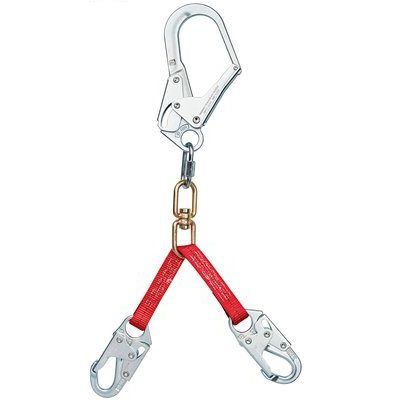 Chain fall arrest lanyard - 1351001 - Capital Sala - double