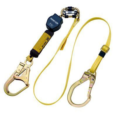 Webbing fall arrest lanyard - 1231076 - Capital Sala - adjustable