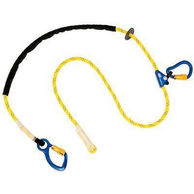 Rope fall arrest lanyard - 1234080 - Capital Sala - adjustable