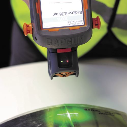 Radius measuring device - Third Dimension - non-contact / for the ...