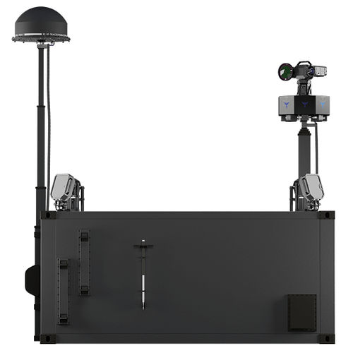 RF drone detection system - AARTOS™ Shelter - Aaronia AG - fixed / 360°