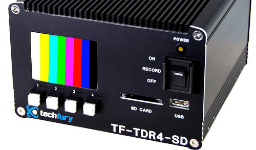DVR video recorder - TF-TDR4-SD - Techfury Video Systems - for airport ...