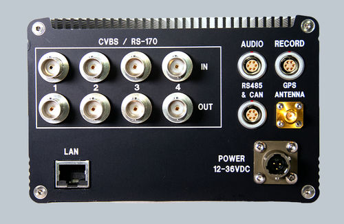 DVR video recorder - TF-TDR4-SD - Techfury Video Systems - for airport ...